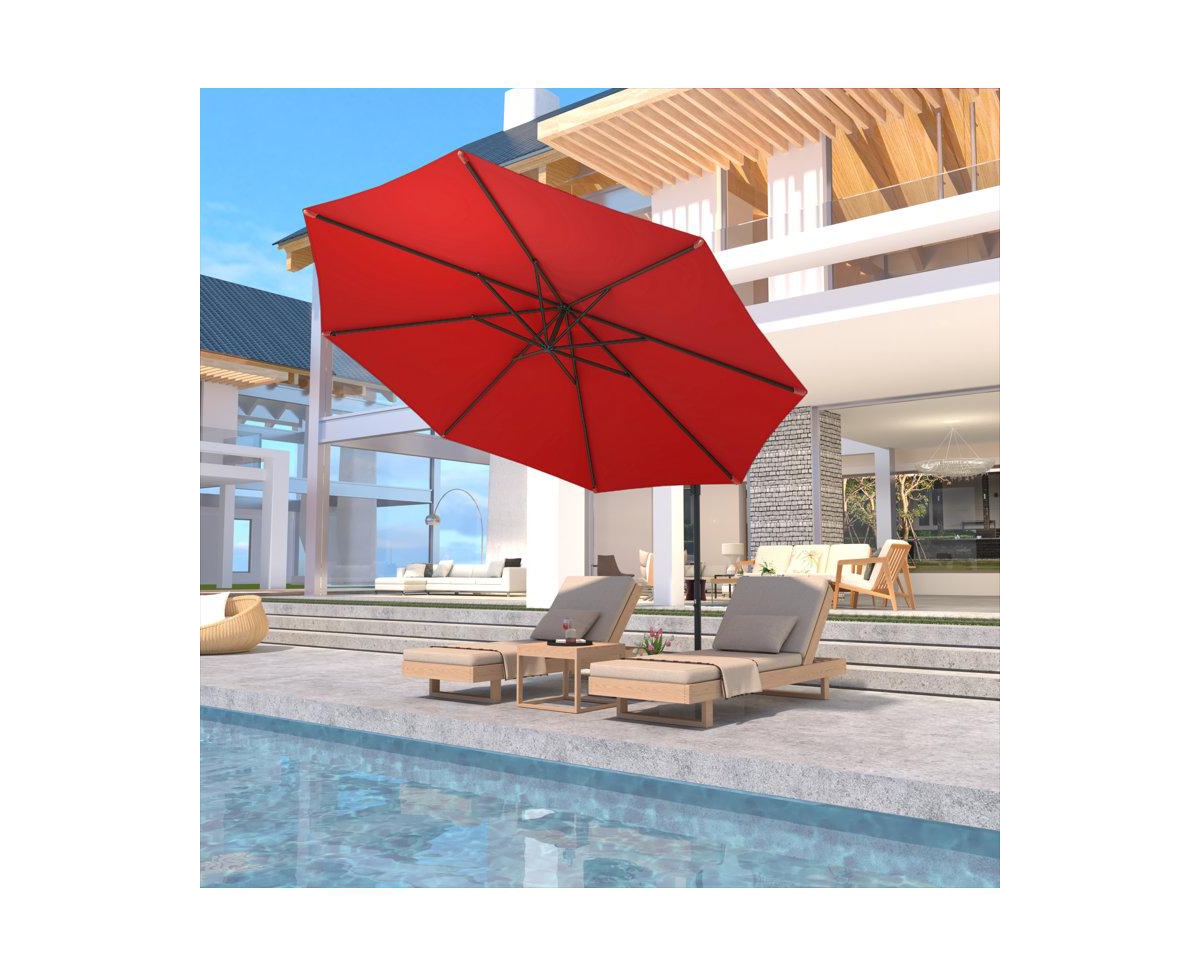 Click here for Erommy 10 Feet Cantilever Umbrella  Easy Tilt  99.... prices