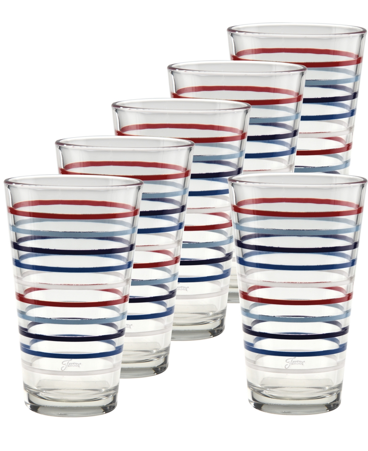 Click here for Fiesta Americana Tapered Cooler Glasses  Set of 6... prices