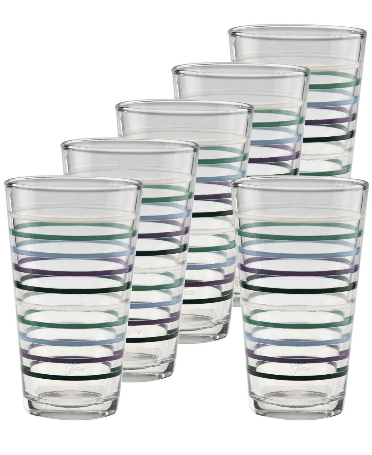 Click here for Fiesta Lavender Bloom Tapered Cooler Glasses  Set... prices