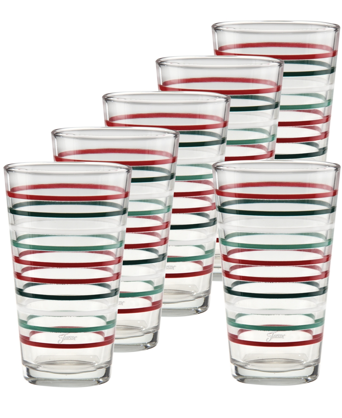 Click here for Fiesta Christmas Tapered Cooler Glasses  Set of 6... prices