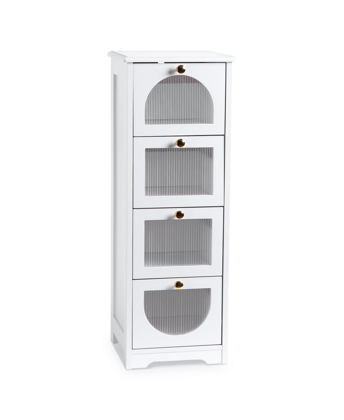 Click here for homfan Narrow Bathroom Storage Cabinet with 4 Draw... prices
