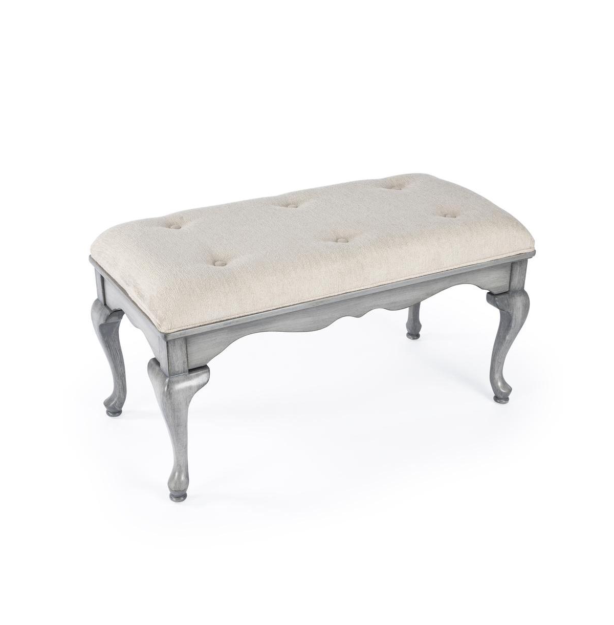 Click here for Butler Specialty Grace Wooden 38 Inch Bench - Gray prices