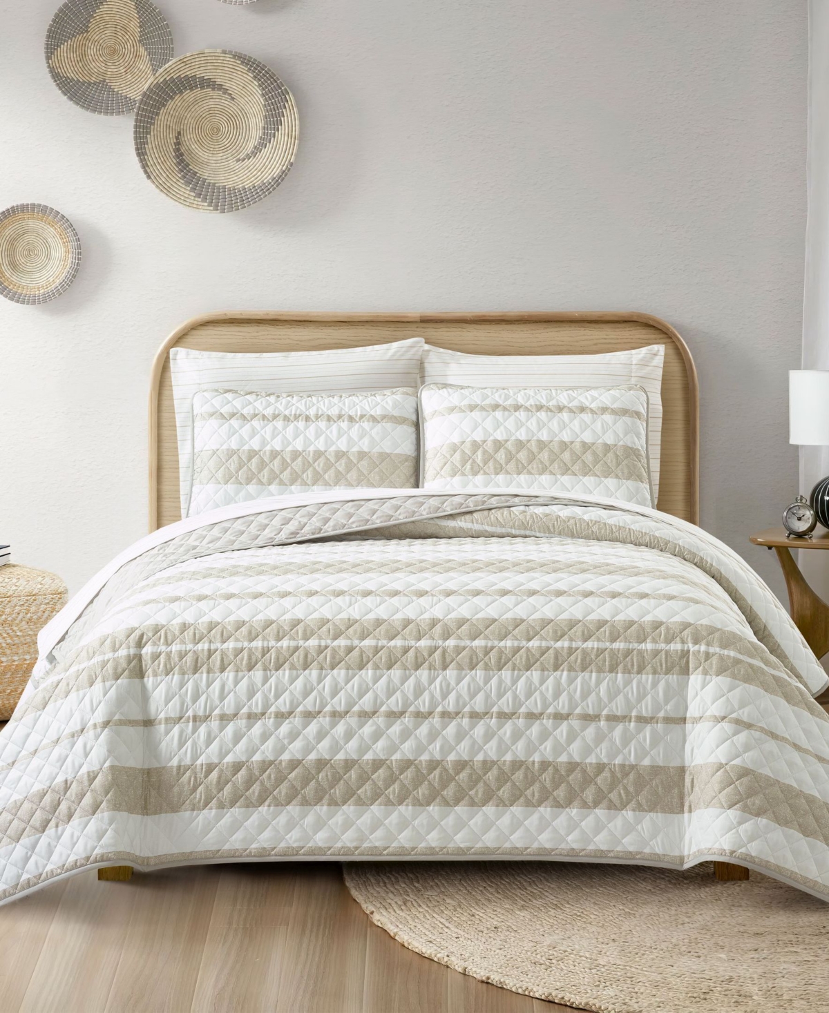 Click here for Stratford Park Lenardo Striped 7-Piece Quilt Set... prices