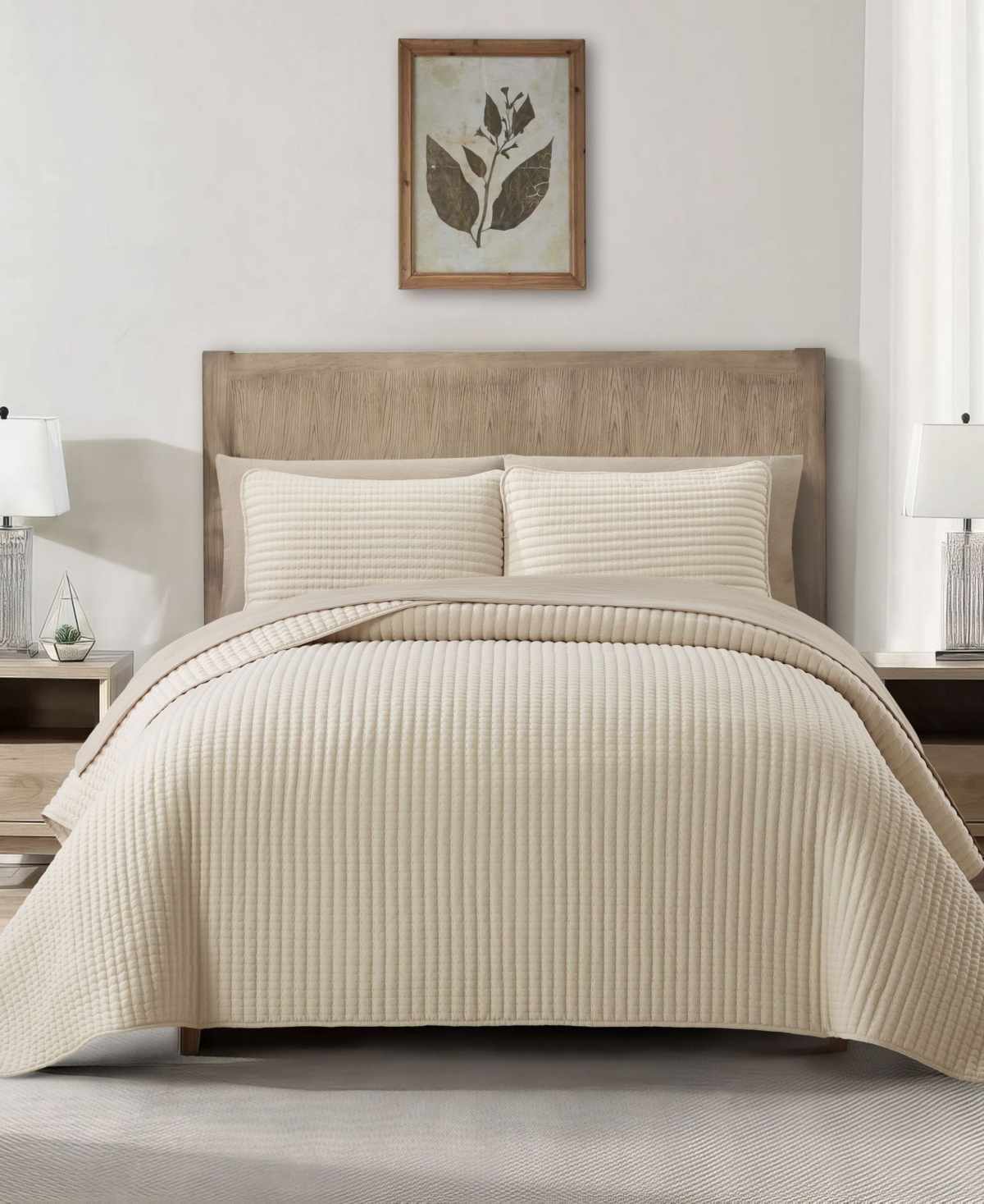 Click here for Stratford Park Ayeli Textured 7-Piece Quilt Set  Q... prices