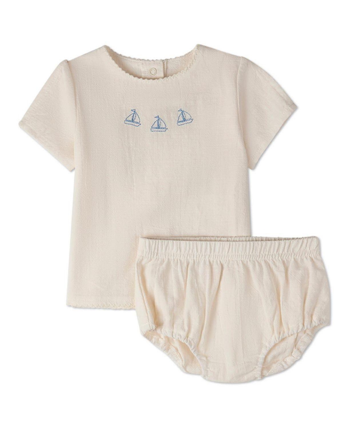 Click here for MeMoi Baby Girls 2 Piece Set The Sail 100 percenta... prices