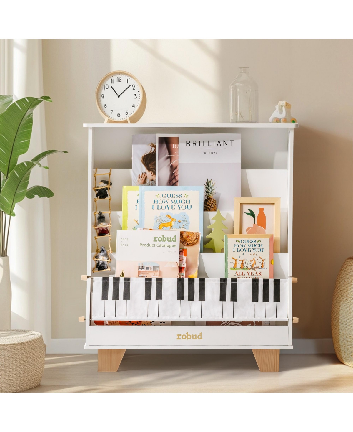 Click here for Robotime Dollhouses Kids Bookshelf  Wooden Book Sh... prices