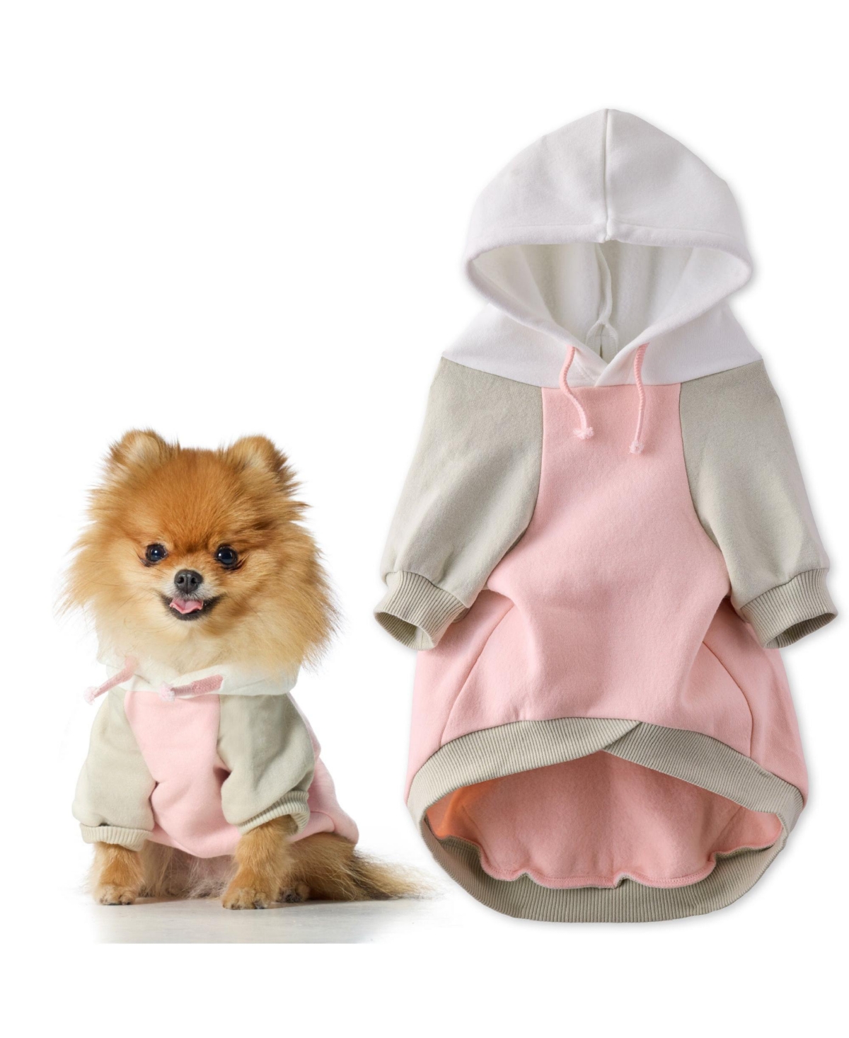 Click here for Pet Passion Rocky Ii The Extra Comfy Hoodie - Pink... prices