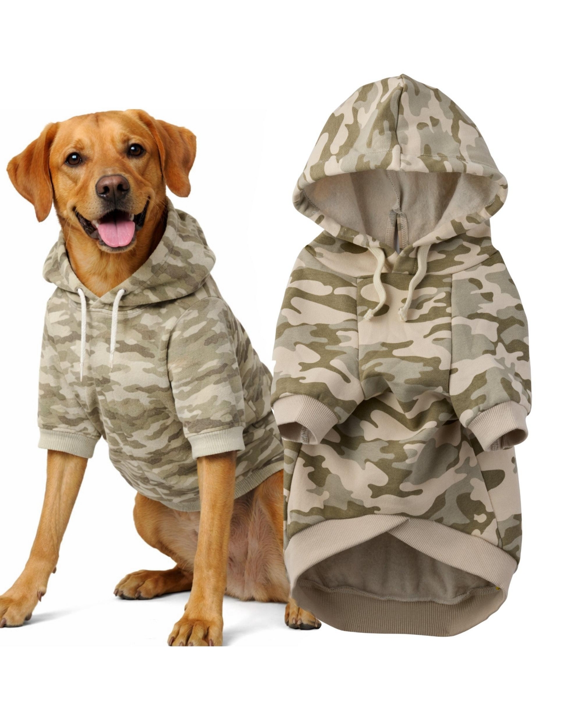 Click here for Pet Passion Rocky Ii The Extra Comfy Hoodie - Sage... prices