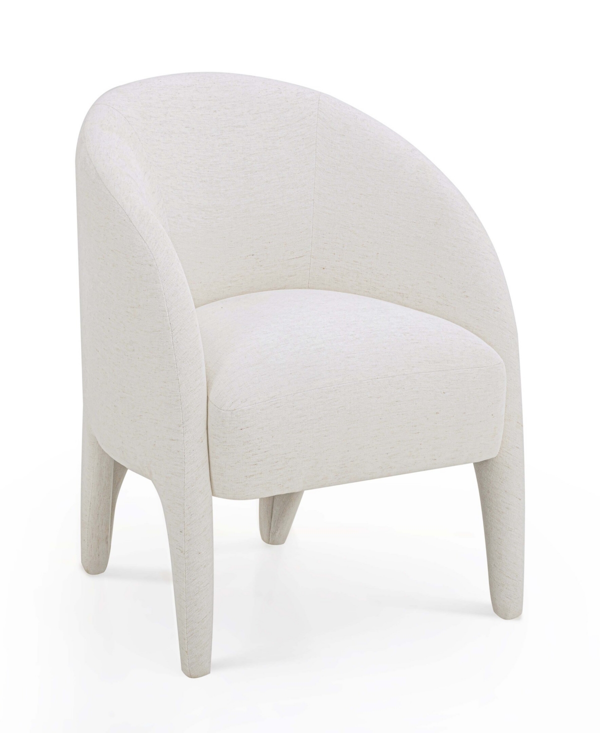 Click here for Tov Furniture Kris 29.3 Chenille Accent Chair - Cr... prices