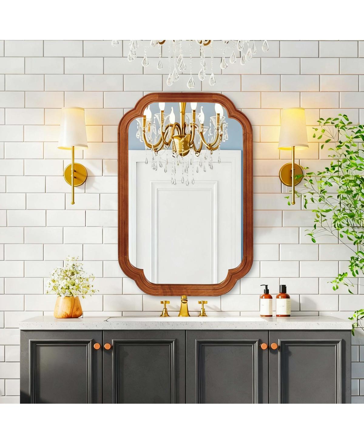 Click here for Laoties 24 x 36 Wood Wall Mirror  Bathroom Vanity... prices