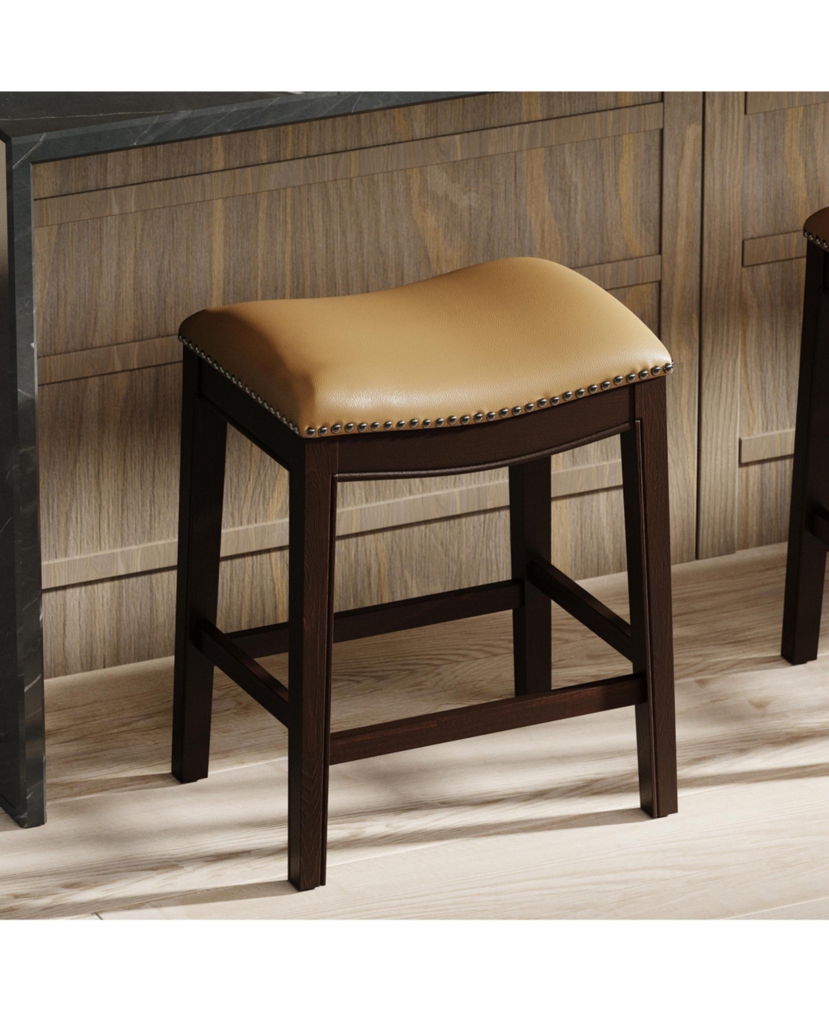 Click here for Clihome 26 Inch Counter Height Bar Stool Solid Woo... prices