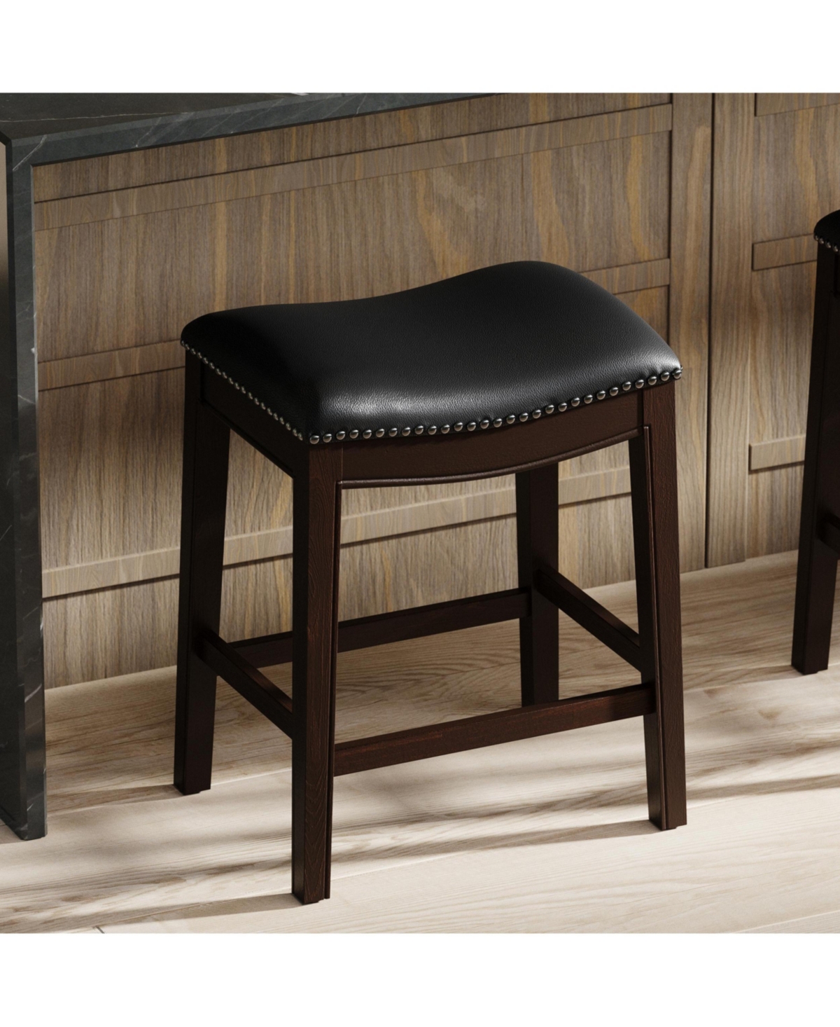 Click here for Clihome 26 Inch Counter Height Bar Stool Solid Woo... prices