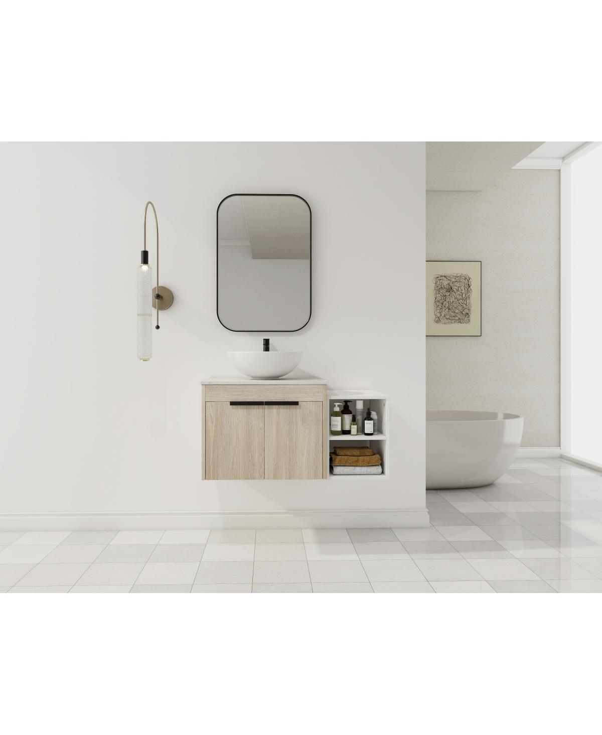 Click here for Sillysis Wall Mounted Bathroom Vanity with Ceramic... prices