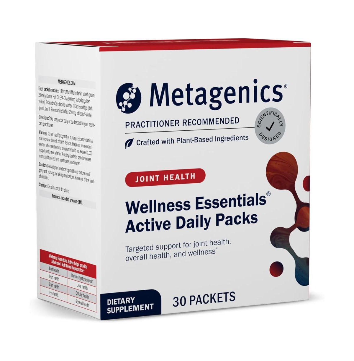 Click here for Metagenics Wellness Essentials Active Daily Packs... prices