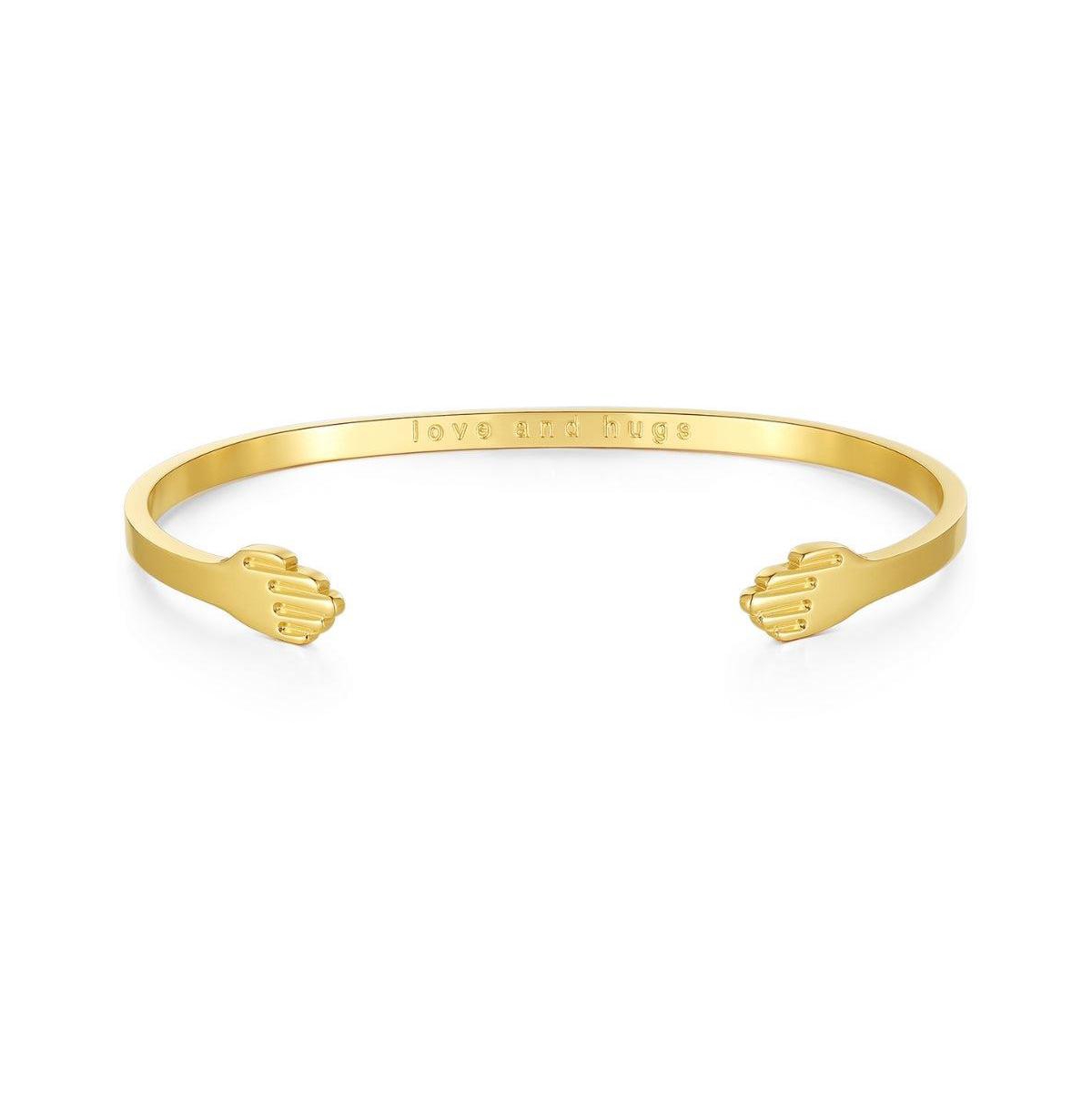 Click here for Mantra Love And Hugs Bracelet - No ink - yellow go... prices