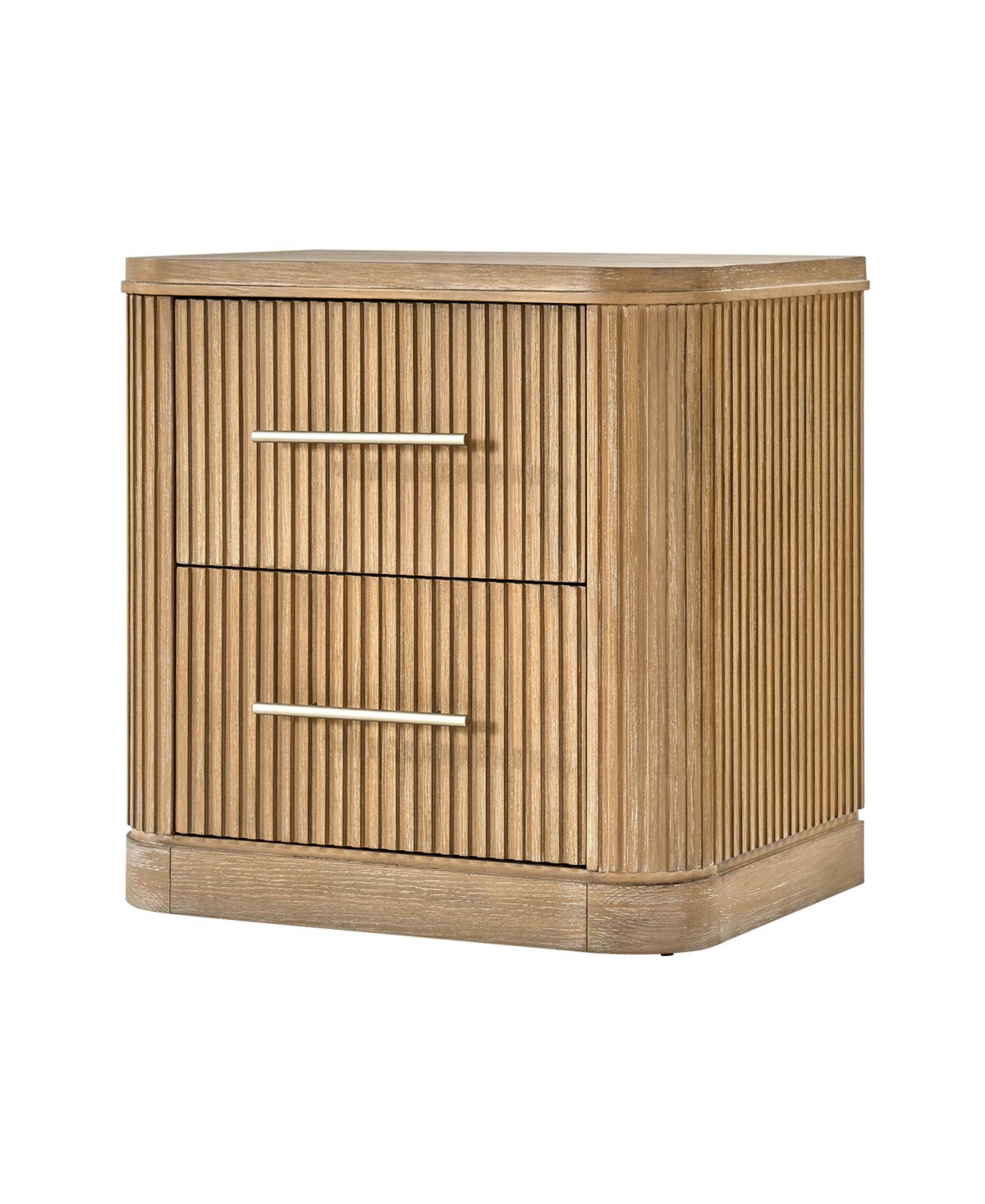 Click here for Hulala Home Bertram Modern 26W 2-Drawer Fluted End... prices