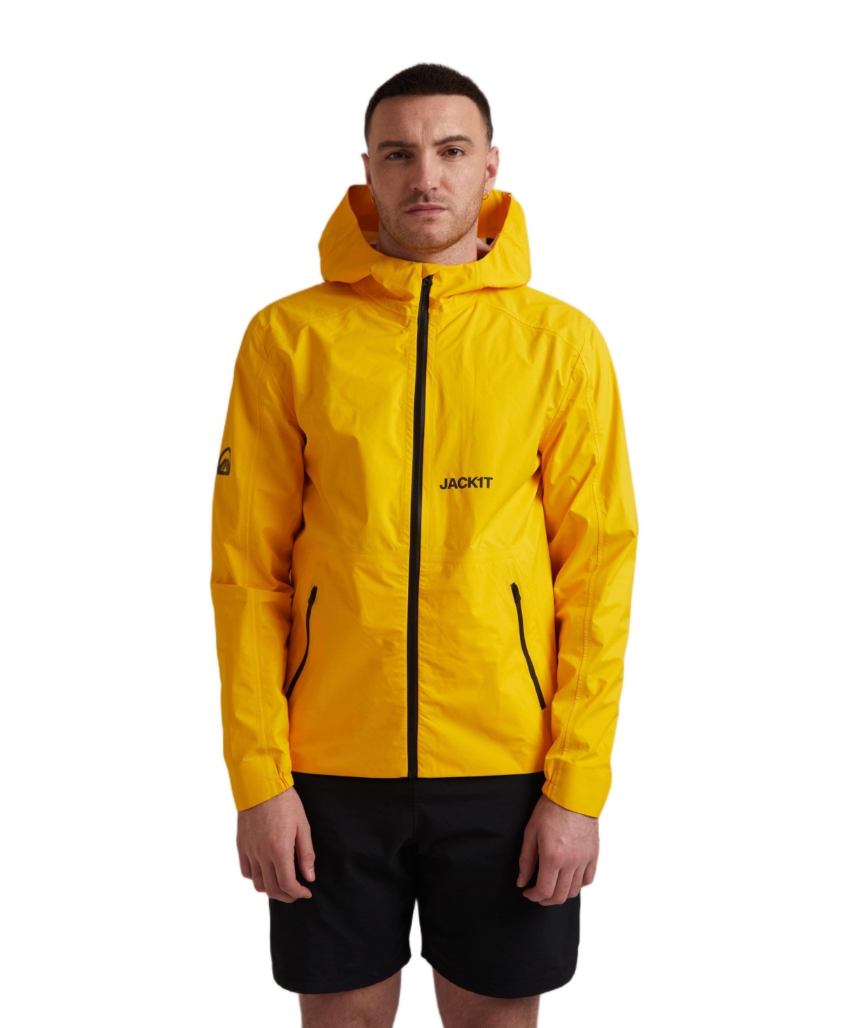 Click here for JACK1T Mens Levitate Raincoat - Yellow prices