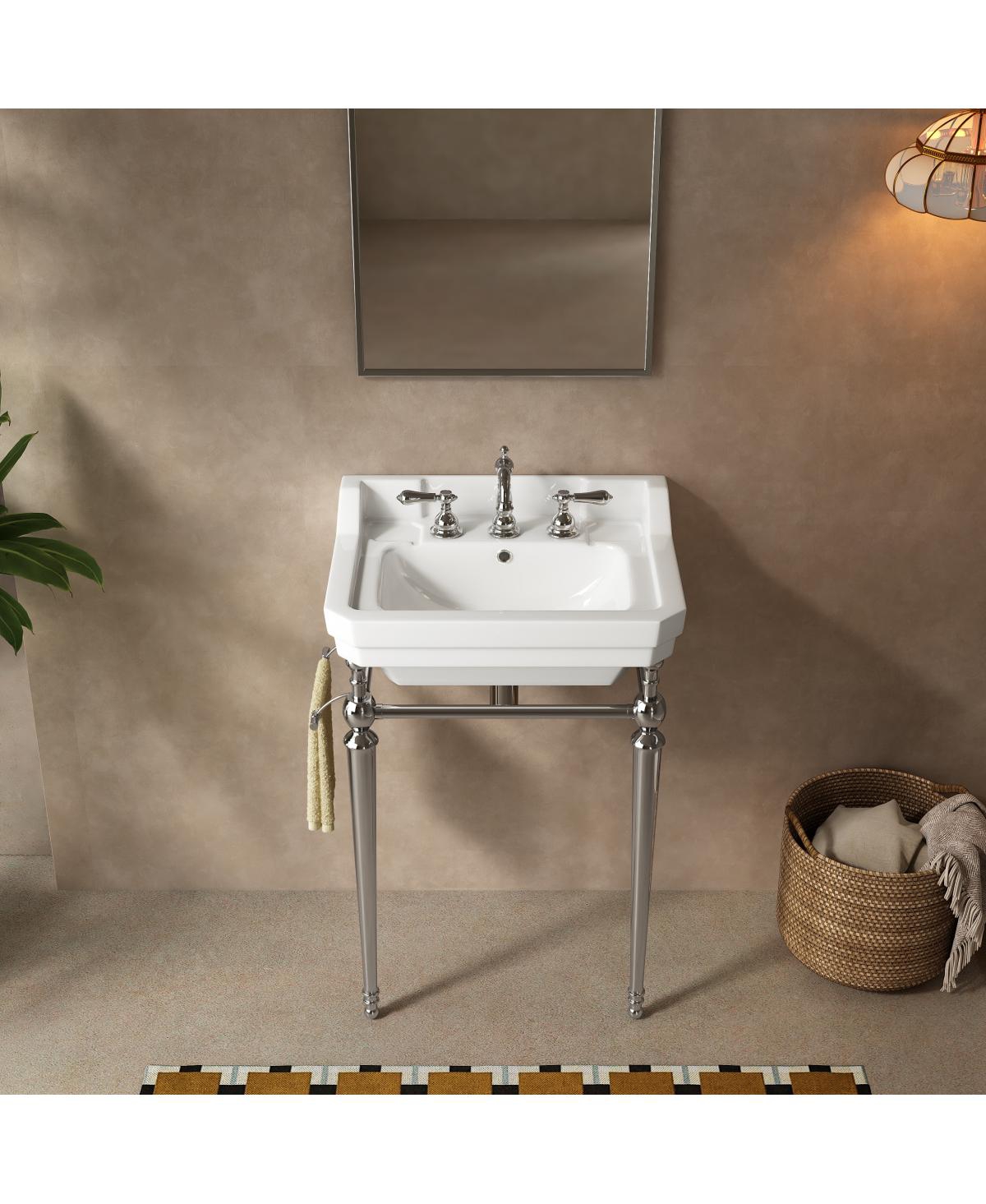 Click here for Sillysis Bathroom Console Sink with White Ceramic... prices