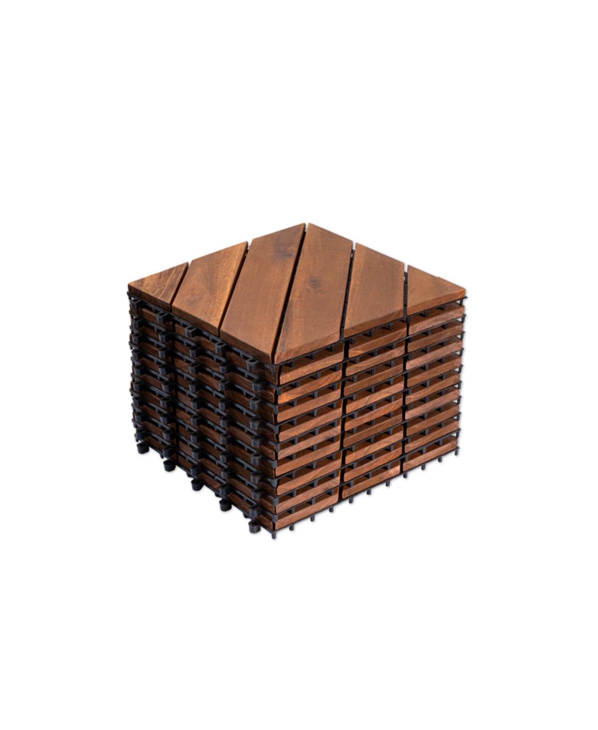 Click here for Streamdale Furniture 10 Pieces Interlocking Acacia... prices