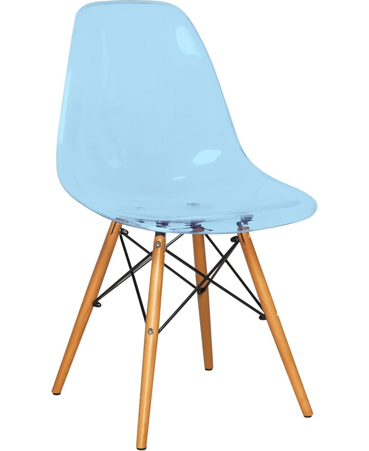 Click here for LeisureMod Cresco Modern Molded Acrylic Dining Cha... prices