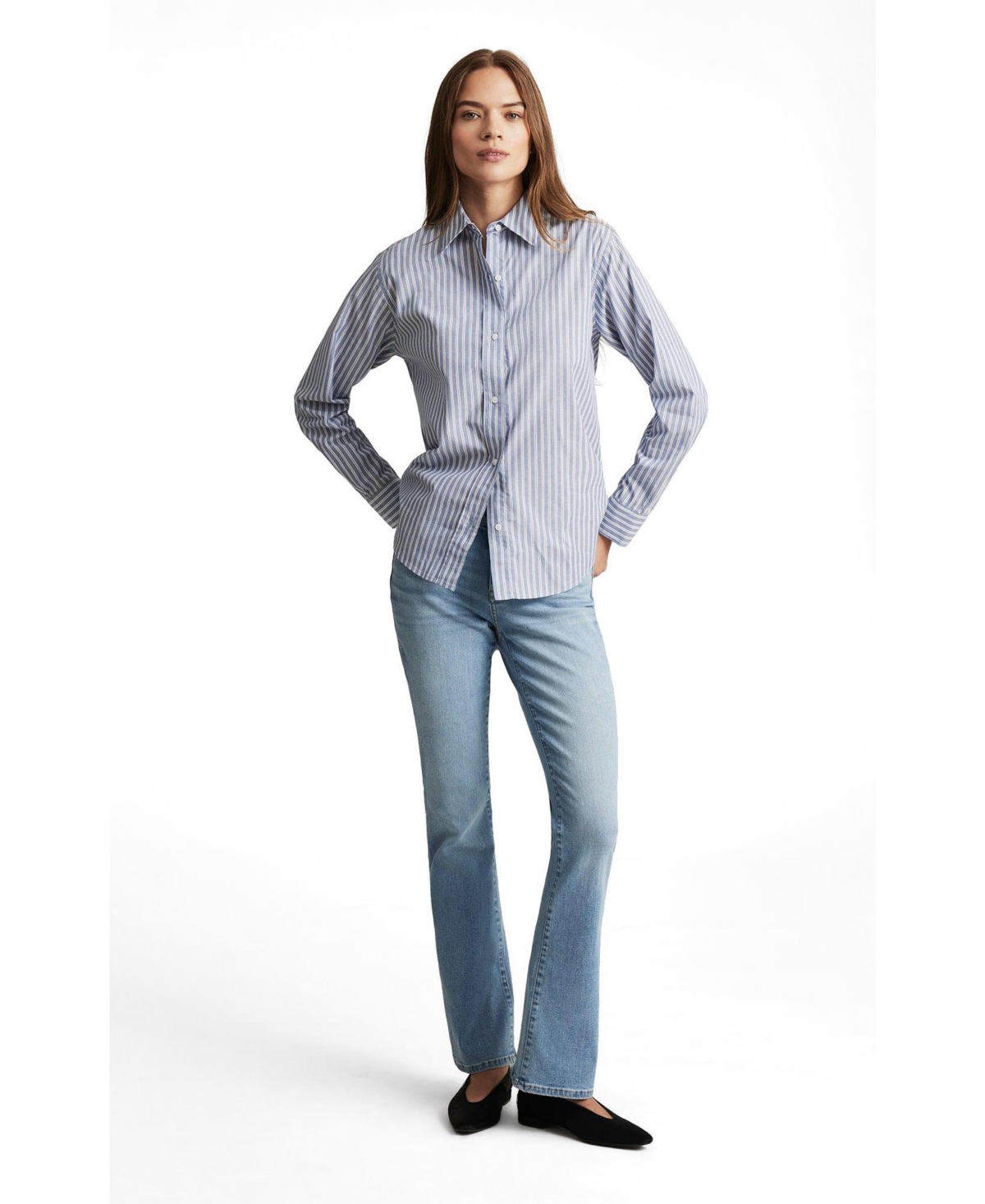 Click here for Mavi Jeans Womens Molly Mid Rise Bootcut Jeans - L... prices