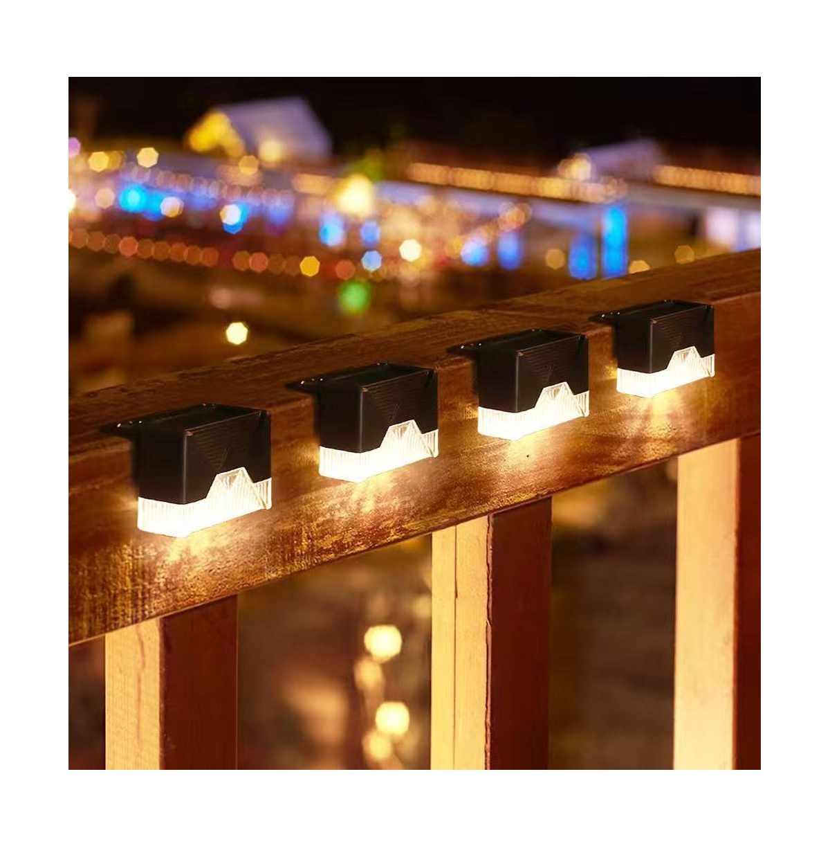 Click here for Cowin Solar Deck Lights Outdoor 8 Pack Solar Step... prices