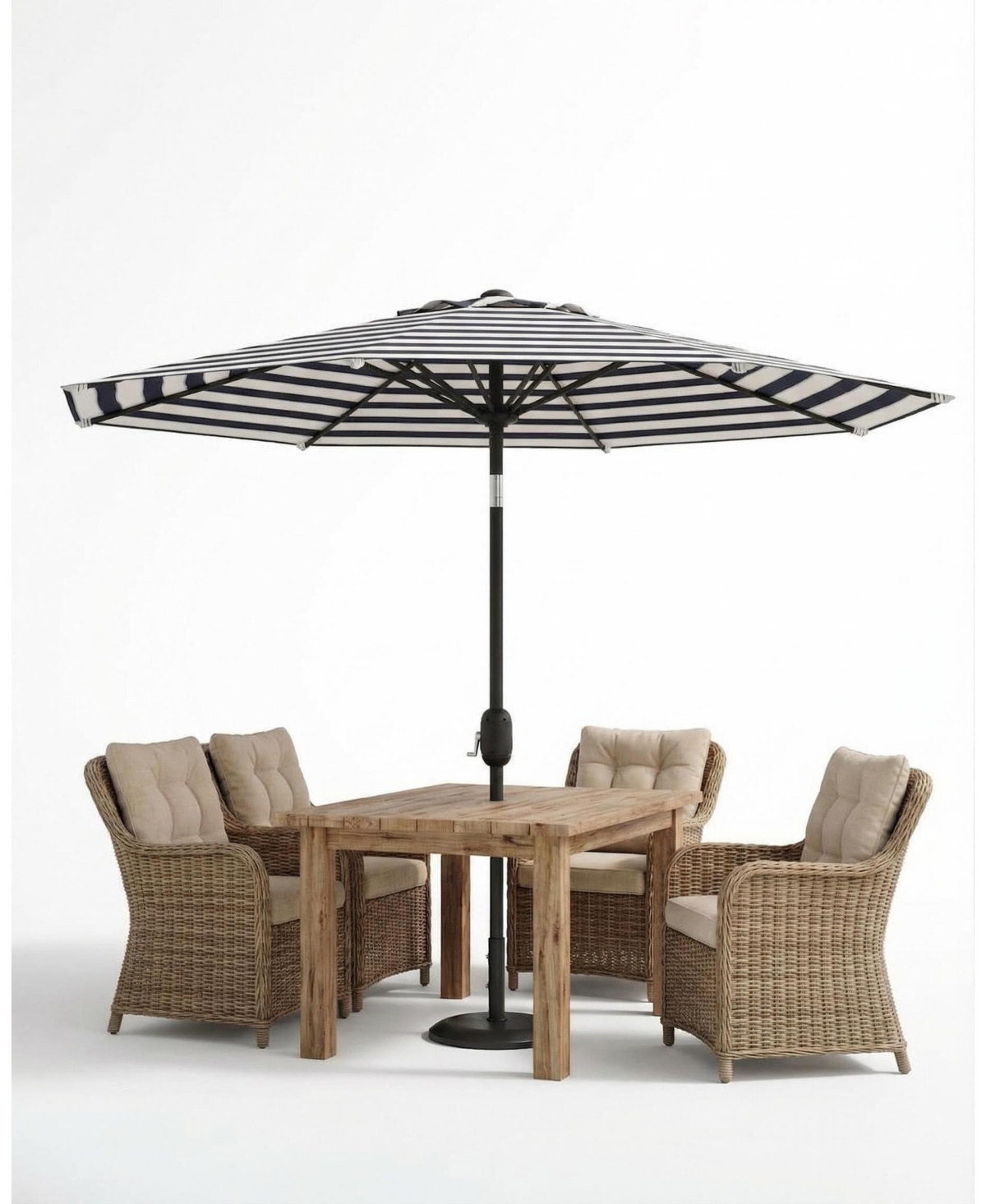 Click here for homfan 9Feet Outdoor Patio Umbrella  Windproof And... prices
