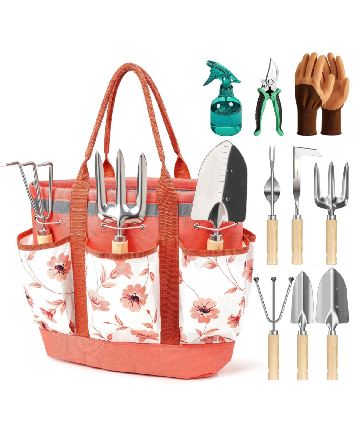 Click here for Xdovet Garden Tool Set Stainless Steel Ash Wood Ha... prices