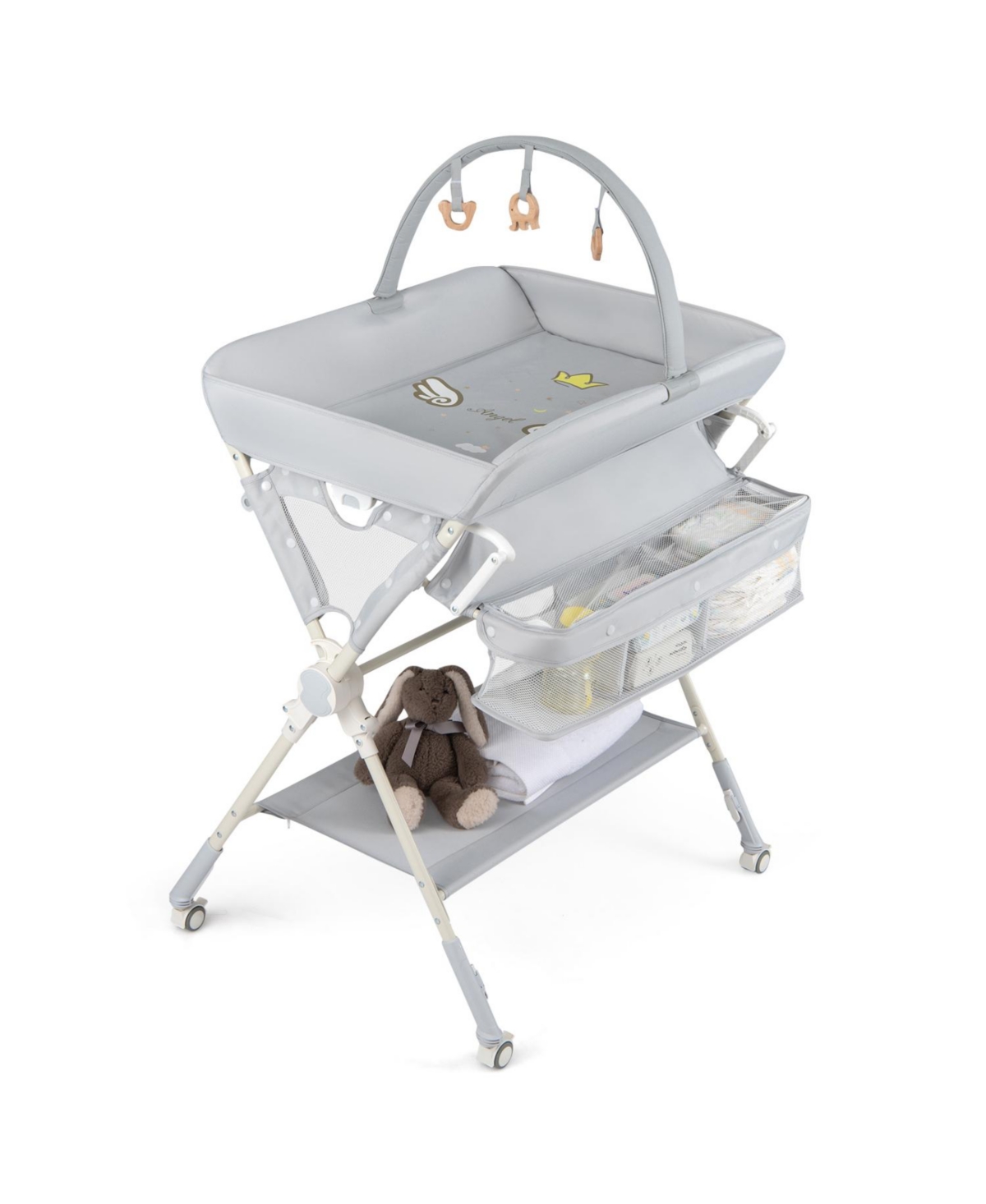 Click here for Slickblue Baby Changing Table with Storage Bag Fol... prices