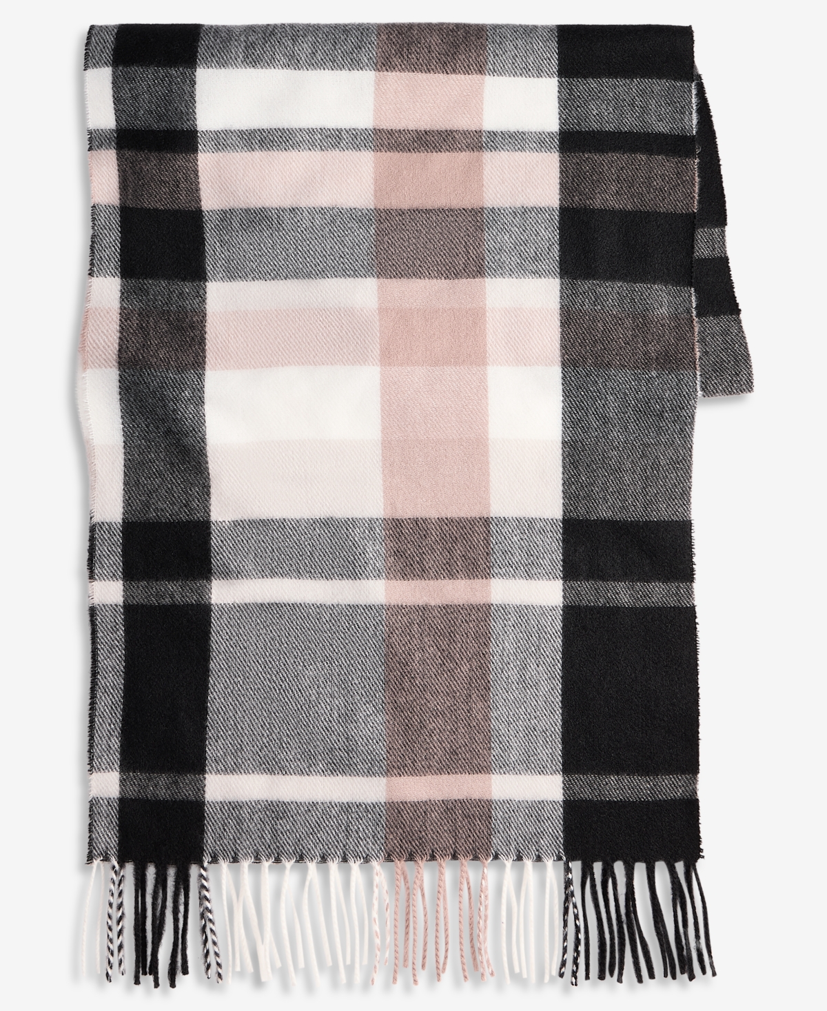 Click here for Style & Co Womens Overscale Plaid Blanket Wrap Sca... prices