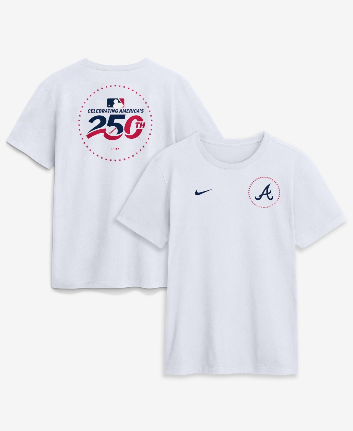Click here for Nike Mens White Atlanta Braves Celebrating America... prices
