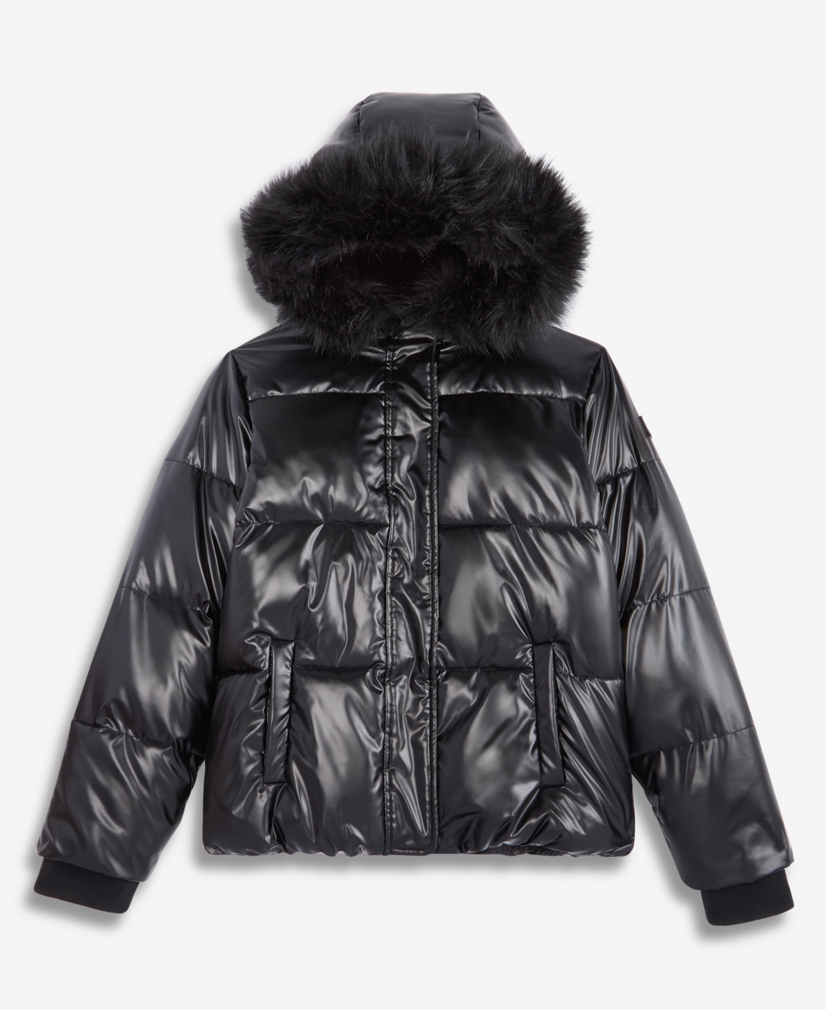 Click here for Steve Madden Girls Xs-xl Liquid Fashion Hooded Puf... prices