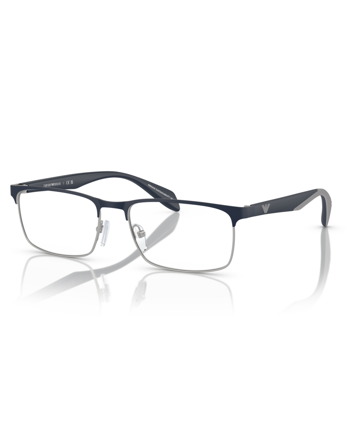 Click here for Emporio Armani Mens Eyeglasses  EA1149 - Matte Sil... prices