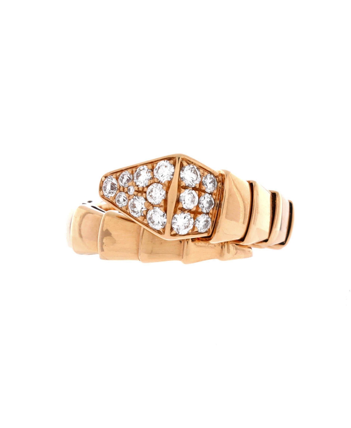 Click here for Pre-Owned Bvlgari Serpenti Viper One-Coil Ring - 1... prices