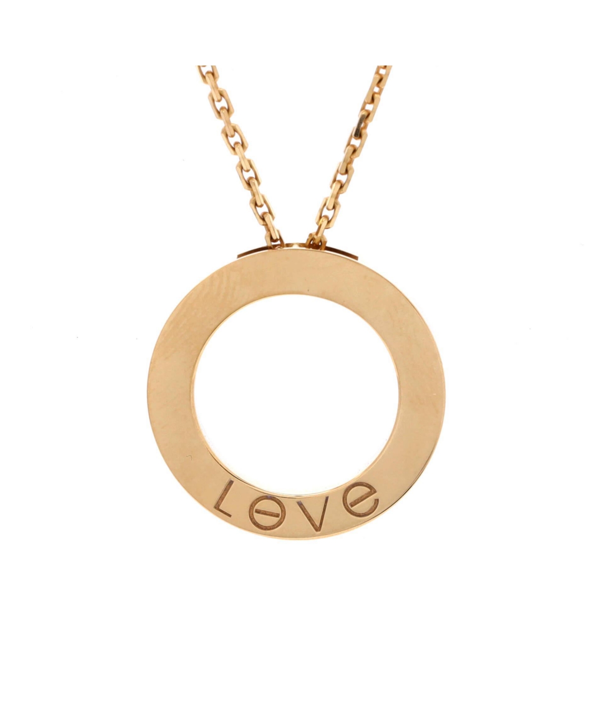Click here for Pre-Owned Cartier Love Pendant Necklace - 18k yell... prices