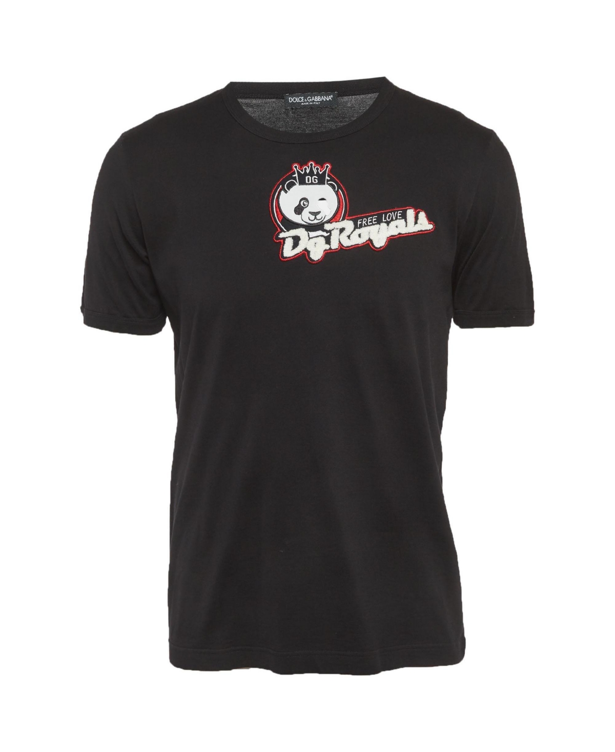 Click here for Pre-Owned Dolce & Gabbana Mens Applique Jersey T-S... prices