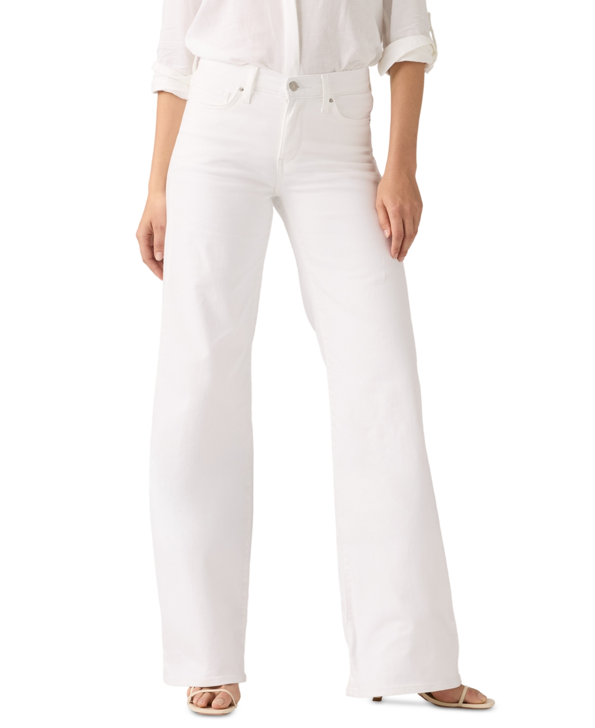 Click here for Levis Womens 318 Shaping Stellar-Stretch Wide-Leg... prices