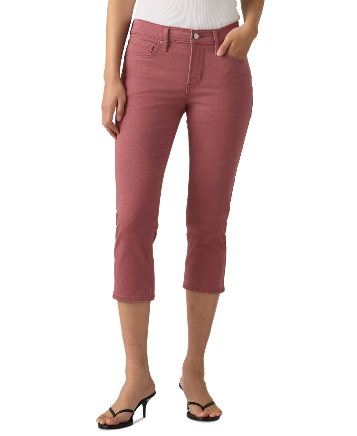 Click here for Levis 311 Shaping Skinny Mid Rise Capri Jeans - Cr... prices