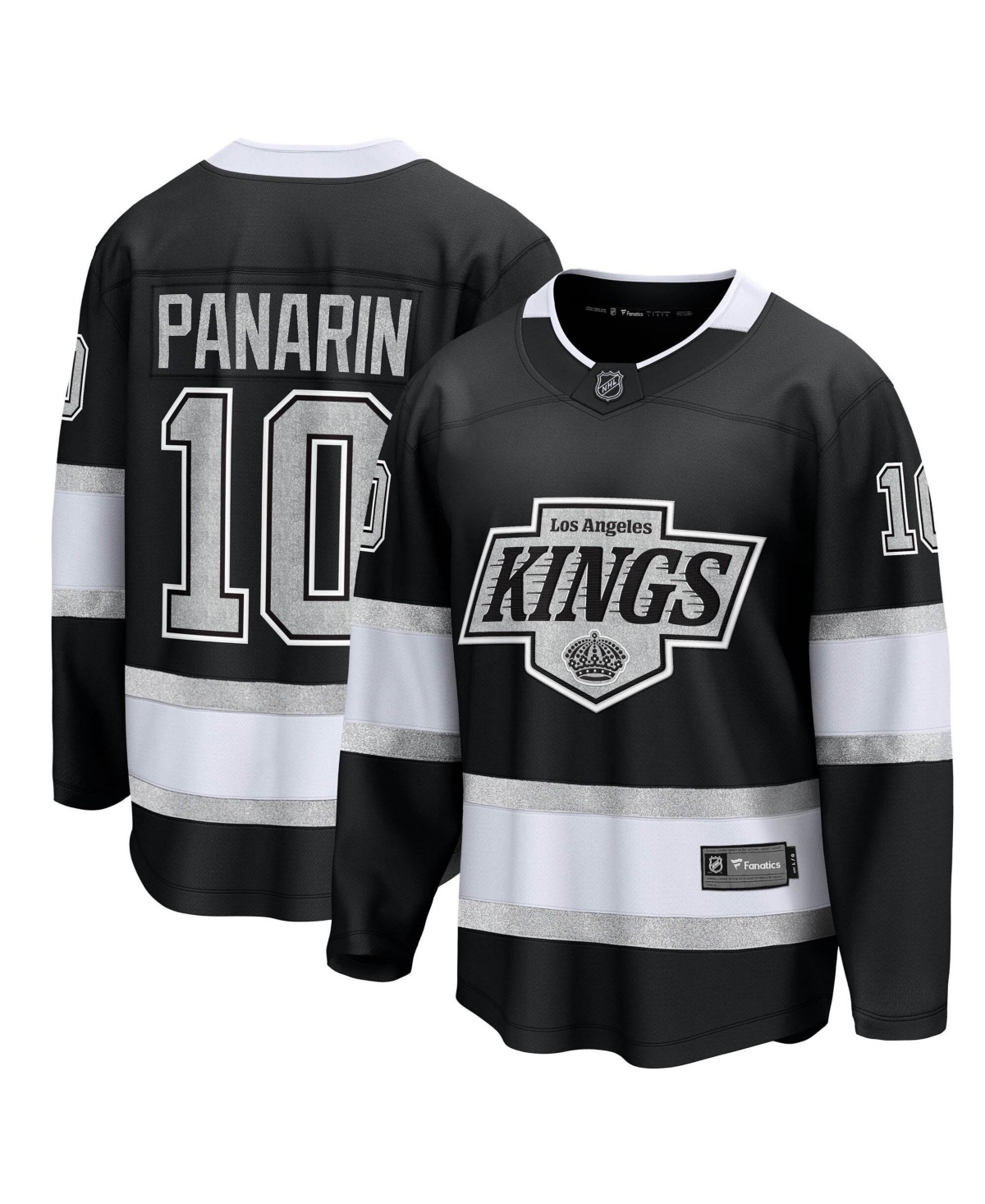 Click here for Fanatics Mens Artemi Panarin Black Los Angeles Kin... prices