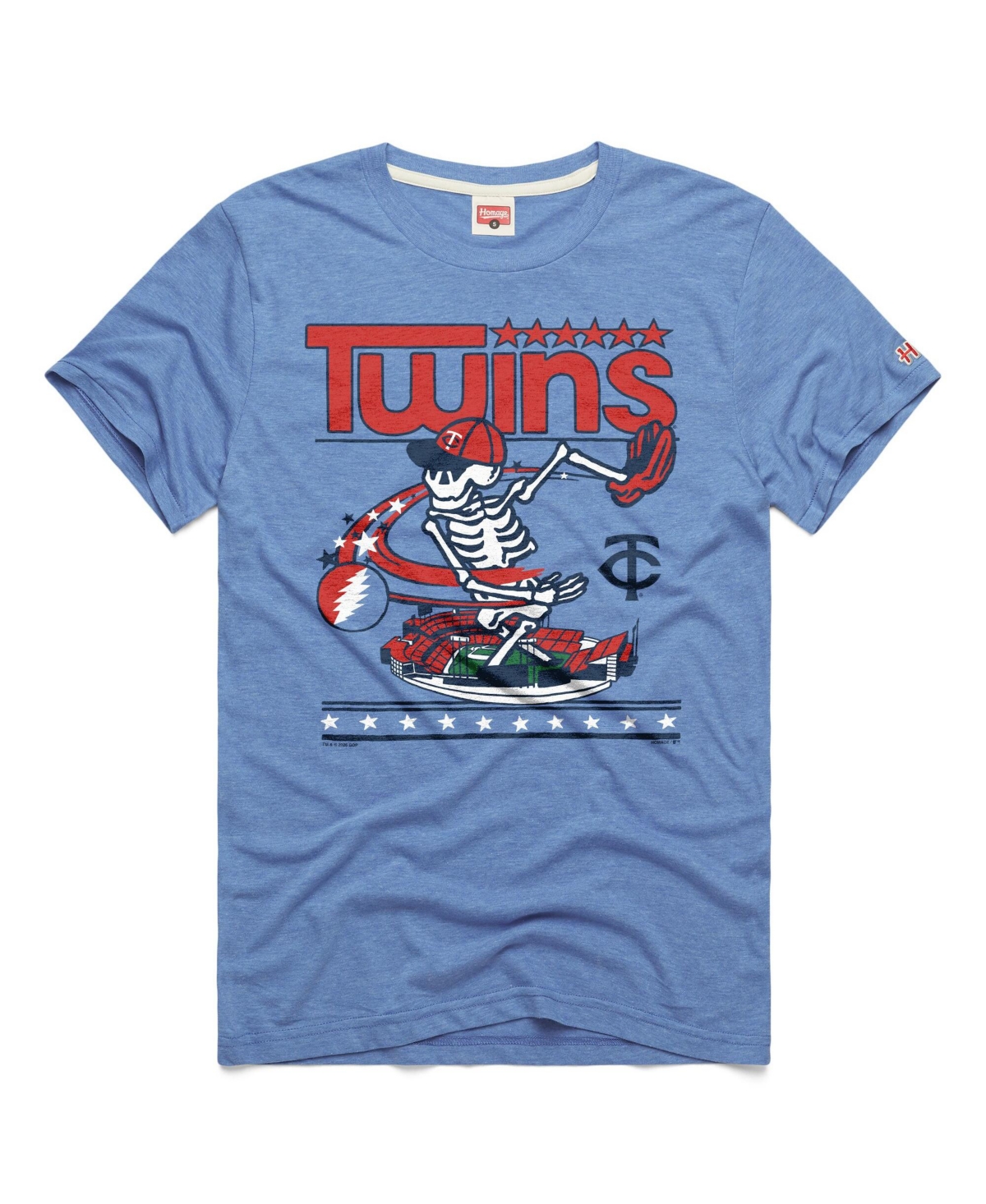 Click here for Homage Mens and Womens Light Blue Minnesota Twins... prices
