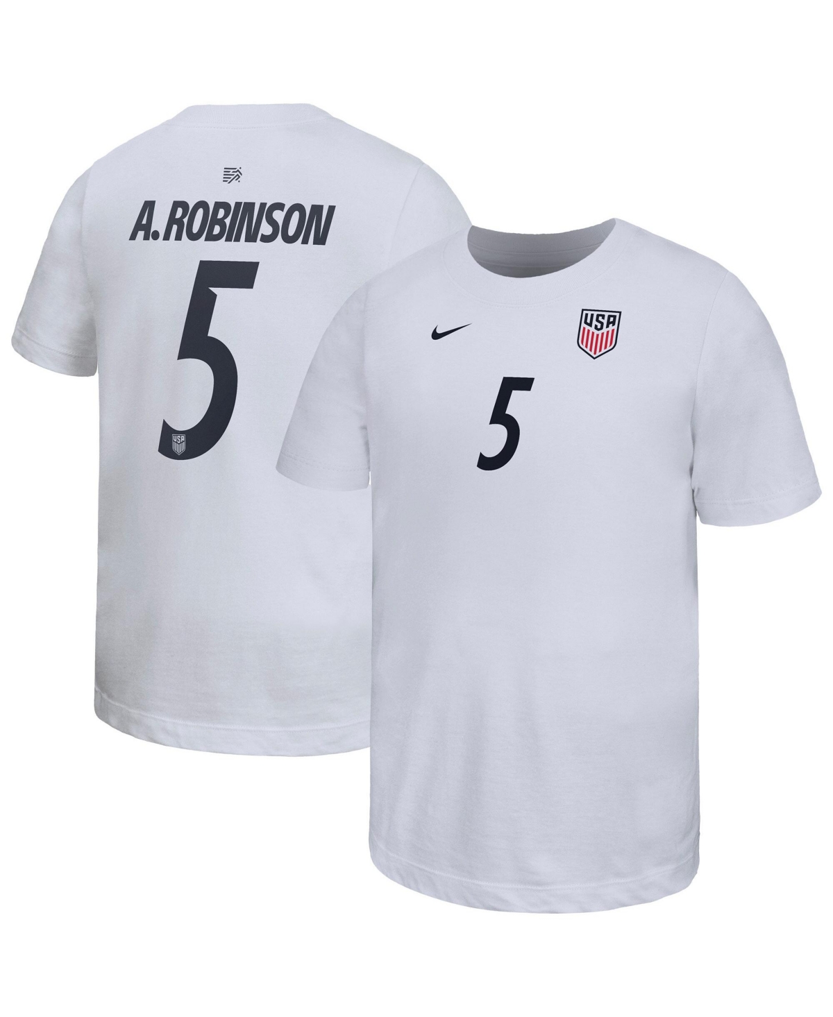 Click here for Nike Big Boys and Girls Antonee Robinson White Usm... prices