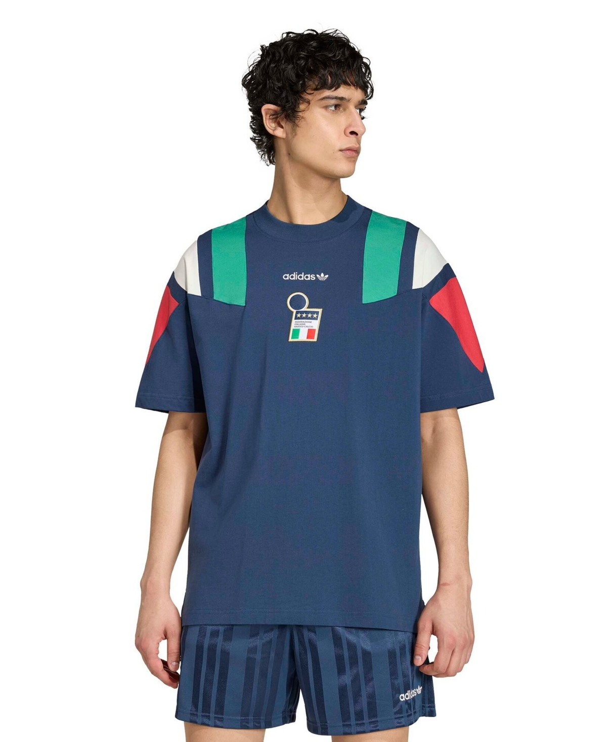 Click here for Adidas Mens Blue Italy National Team Eqt T-Shirt -... prices