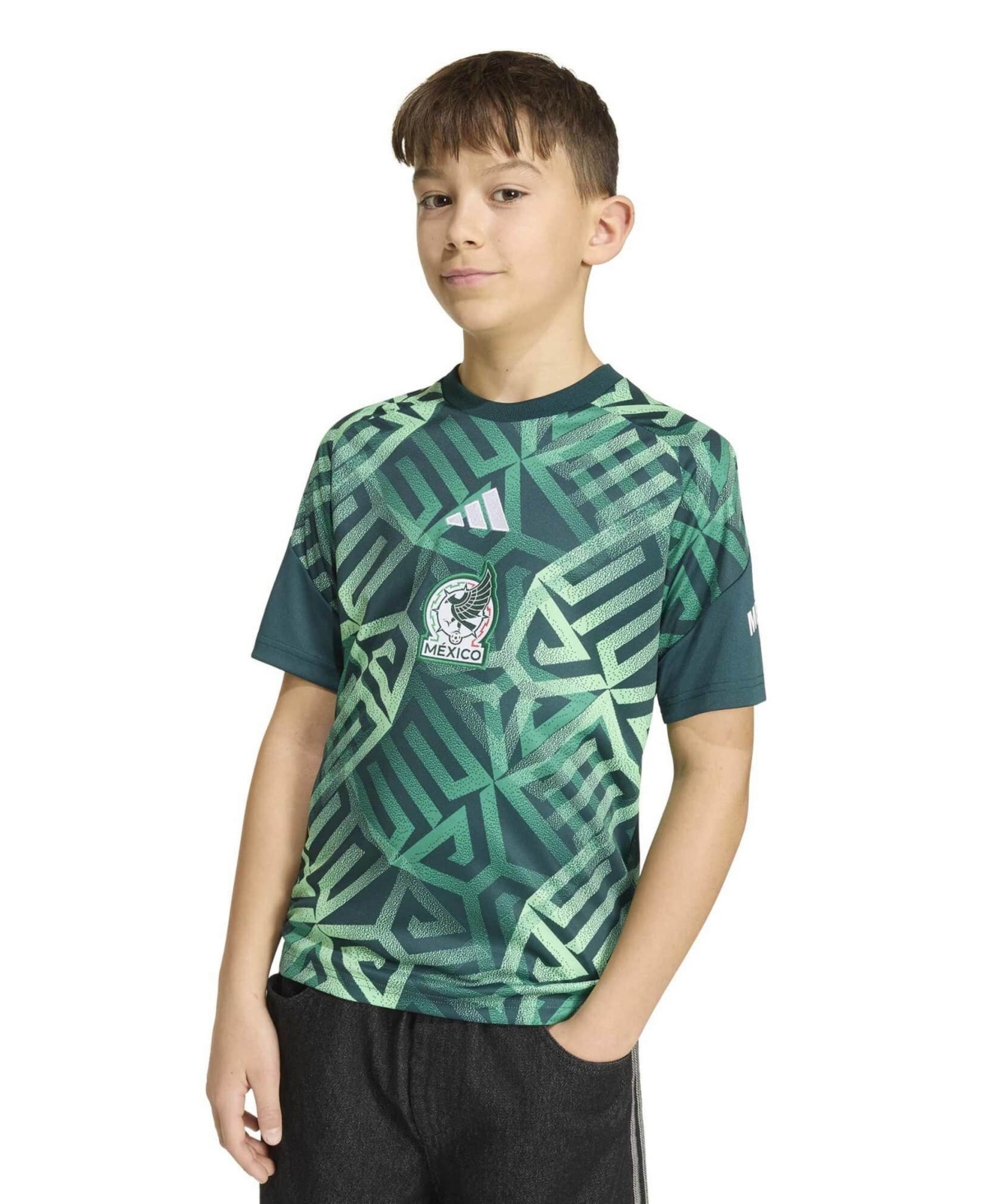 Click here for Adidas Big Boys and Girls Green Mexico National Te... prices
