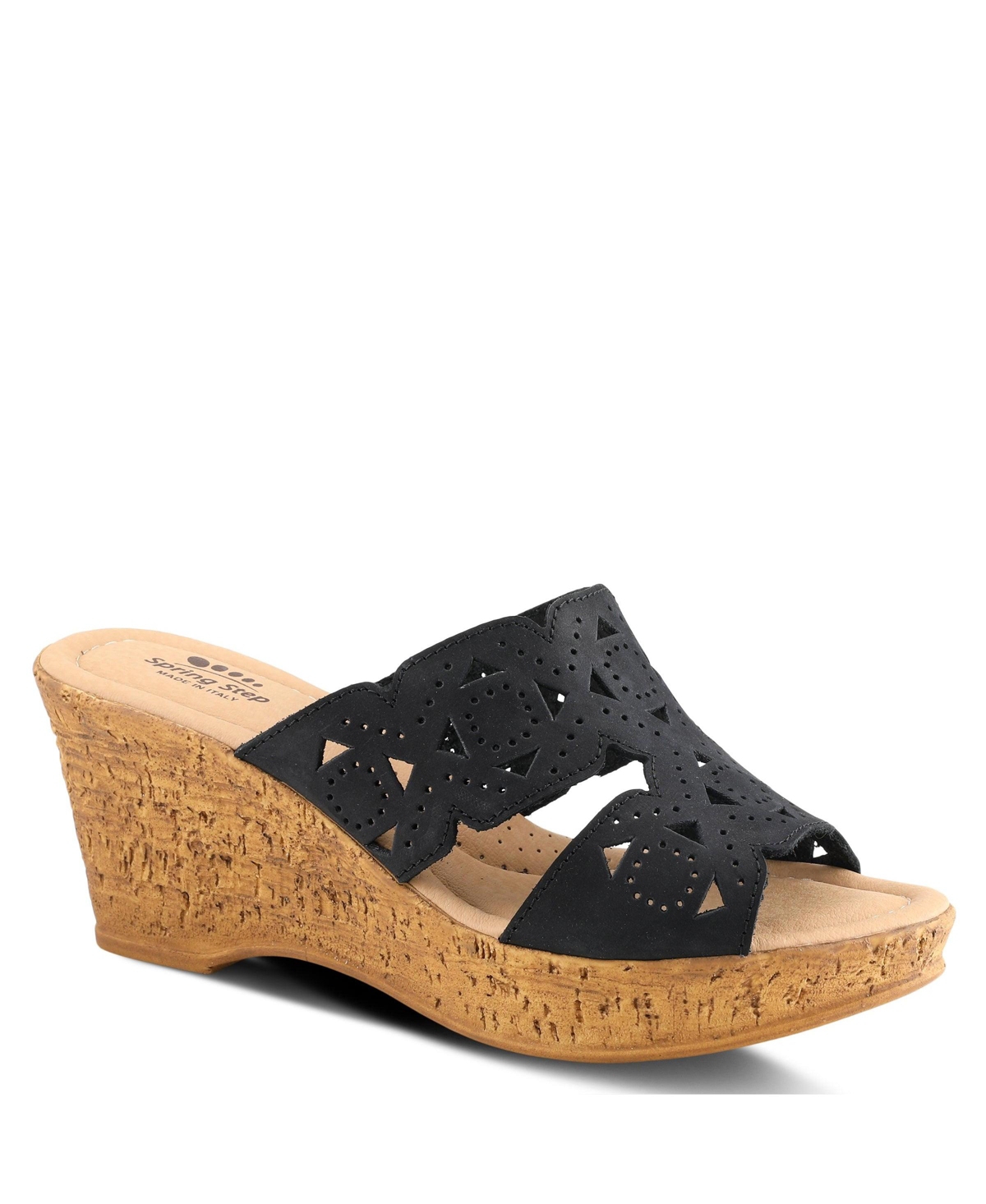 Click here for Spring Step Womens Flamyo Slide Sandal with Leathe... prices