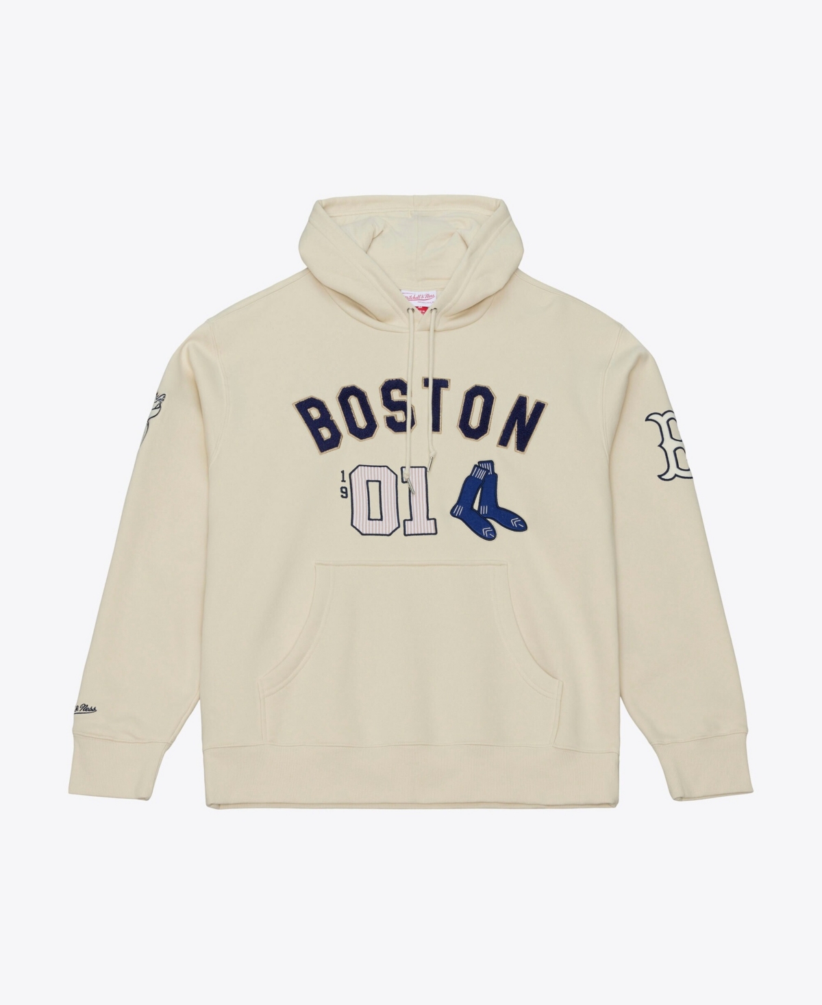 Click here for Mitchell & Ness Mens Cream Boston Red Sox Yacht Ro... prices