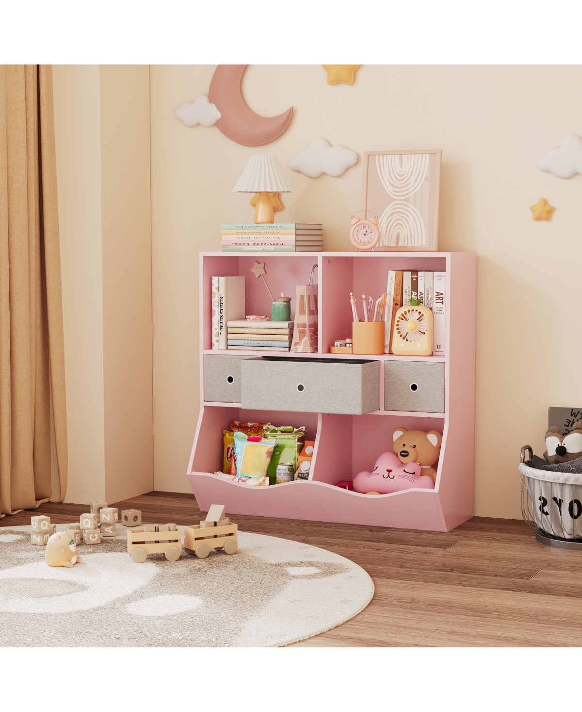 Click here for homfan 3-Tier Toy Storage Organizer with Engineere... prices