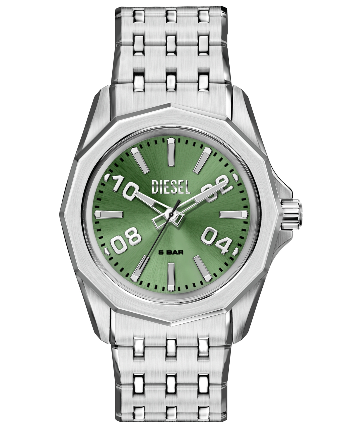 Click here for Diesel Mens Stinger Quartz Silver Stainless Steel... prices