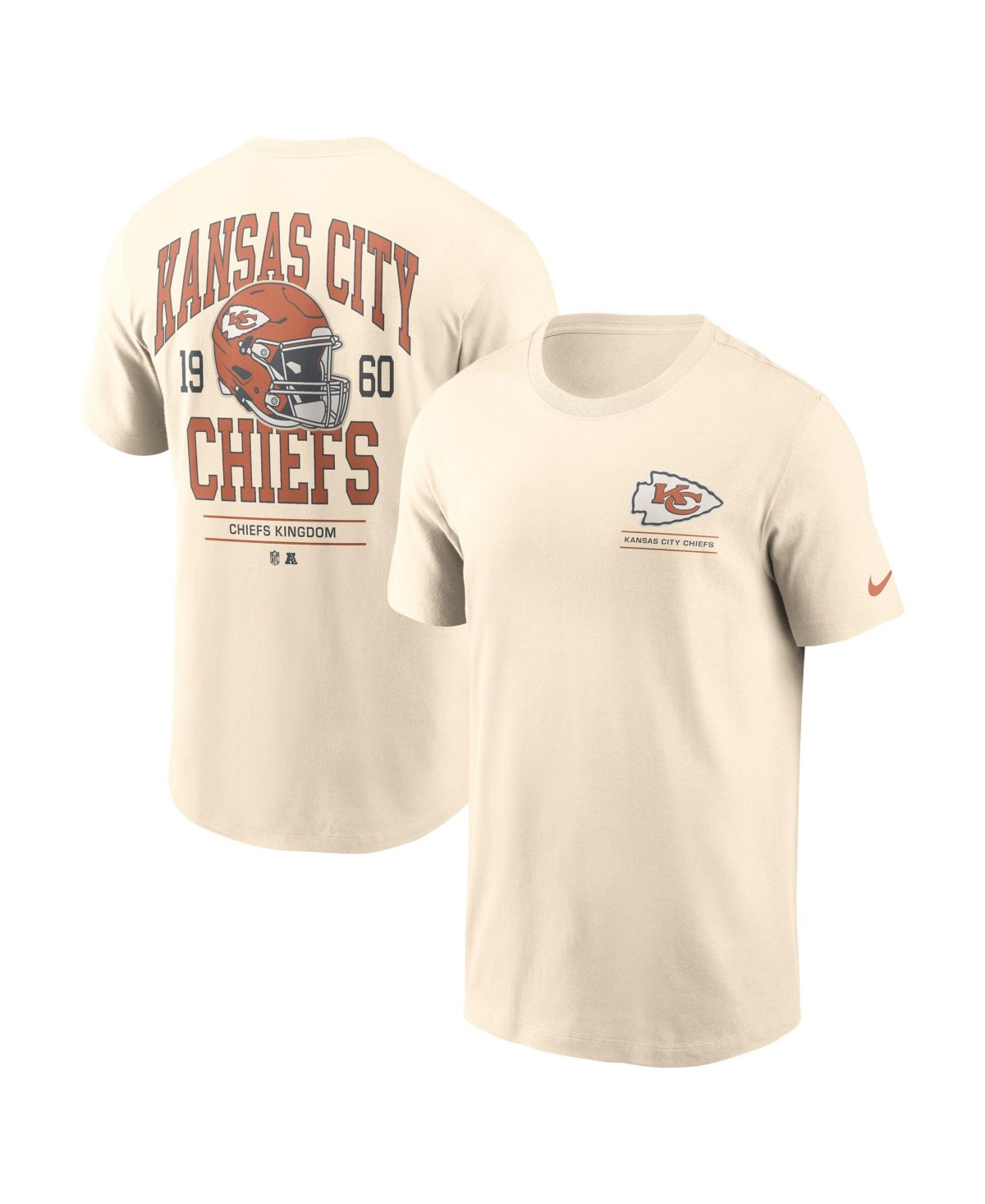 Click here for Nike Mens Natural Kansas City Chiefs Freestyle Ess... prices