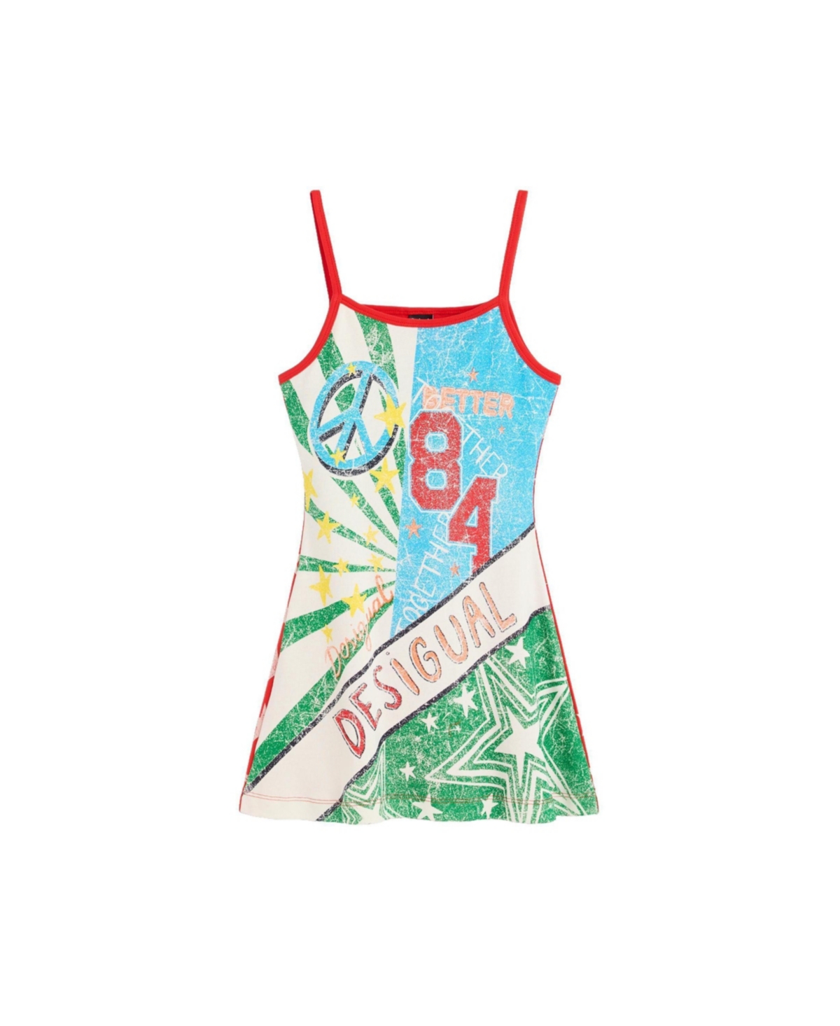 Click here for Desigual Girlss 3-14 Multicolored printed dress -... prices