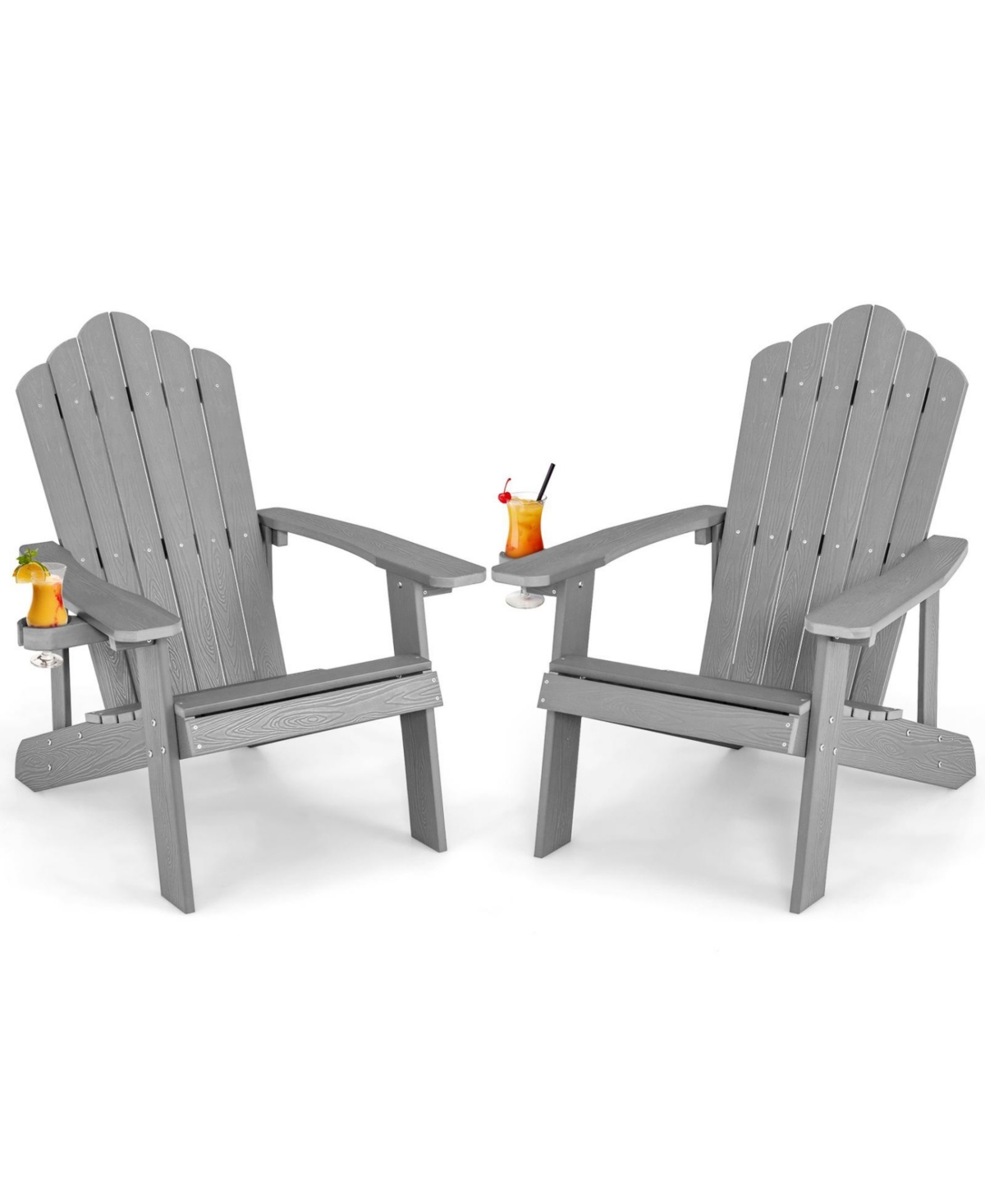 Click here for Gouun 2-Piece Adirondack Chair Set with Adult and... prices